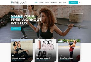 Specular WordPress Theme