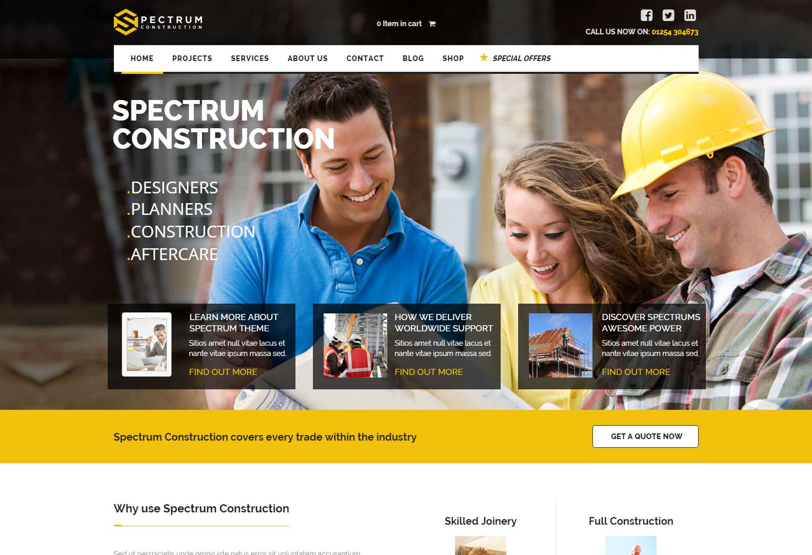 25 Best Construction Company WordPress Themes 2023