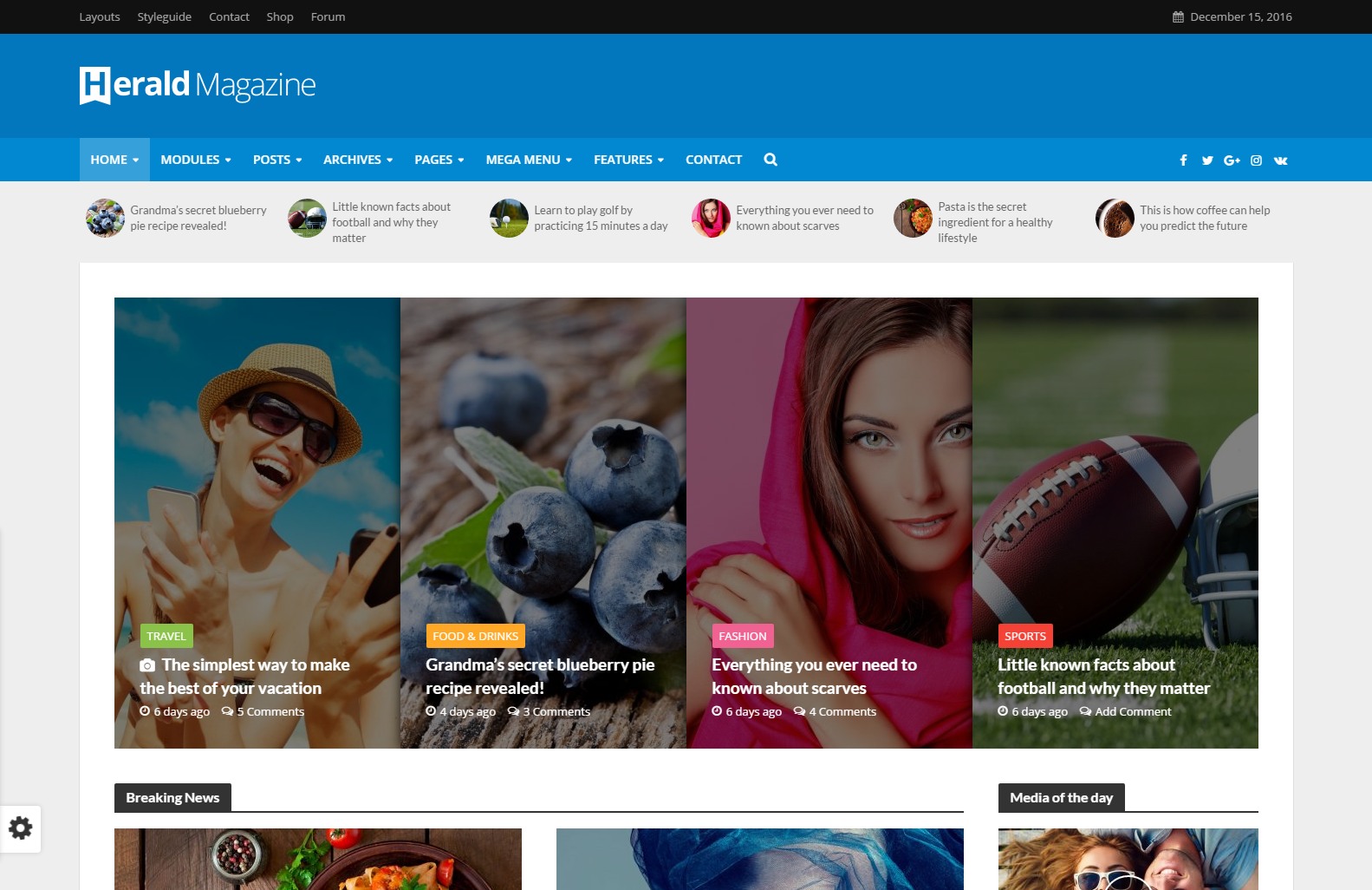 10+ Top WordPress Themes with Multiple Menus - Codeless