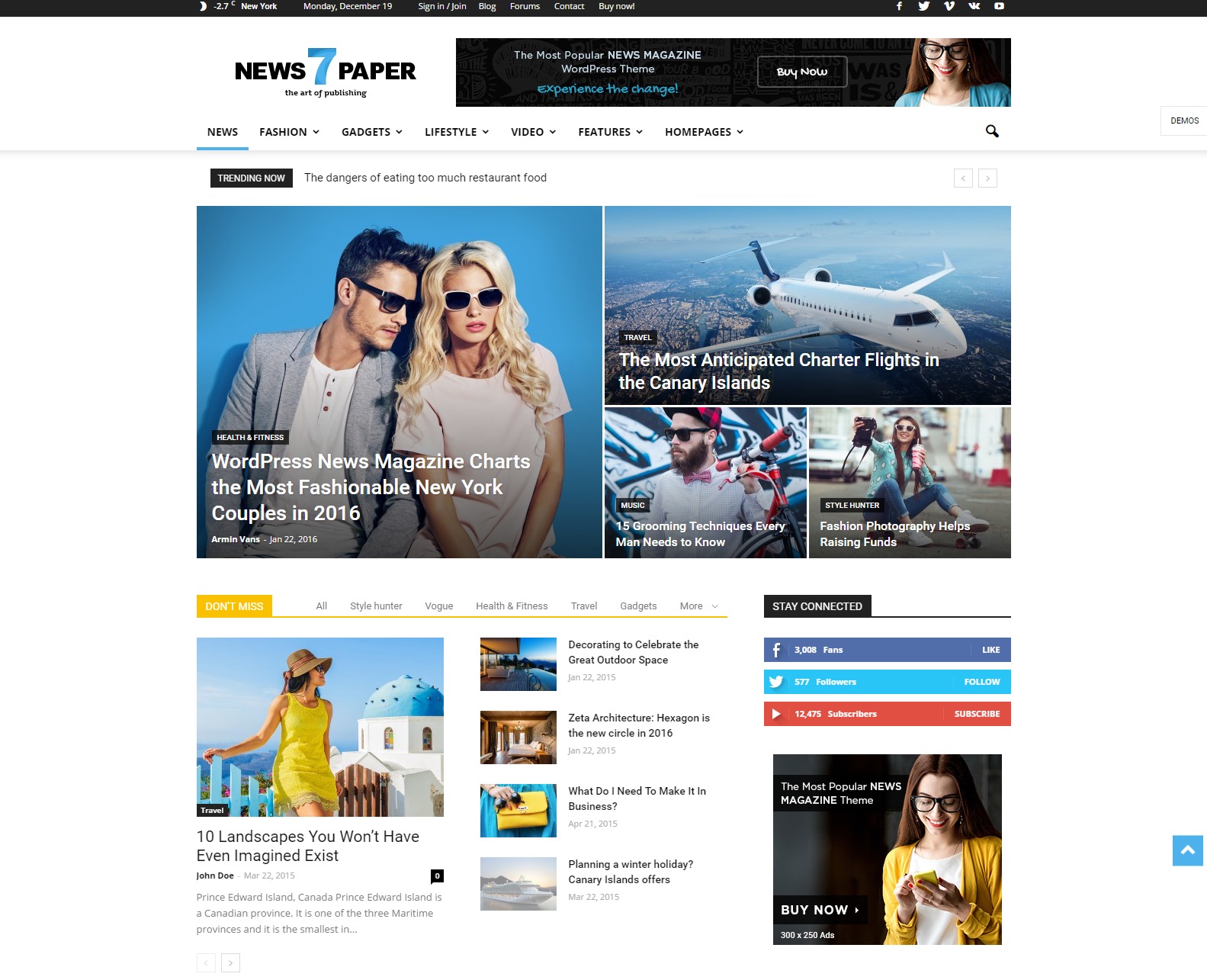 35+ Best Magazine WordPress Themes 2023 - Codeless