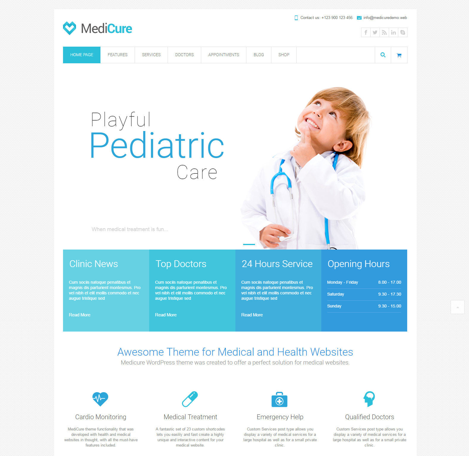 20+ Best Free Medical & Health WordPress Themes (2022) - Codeless