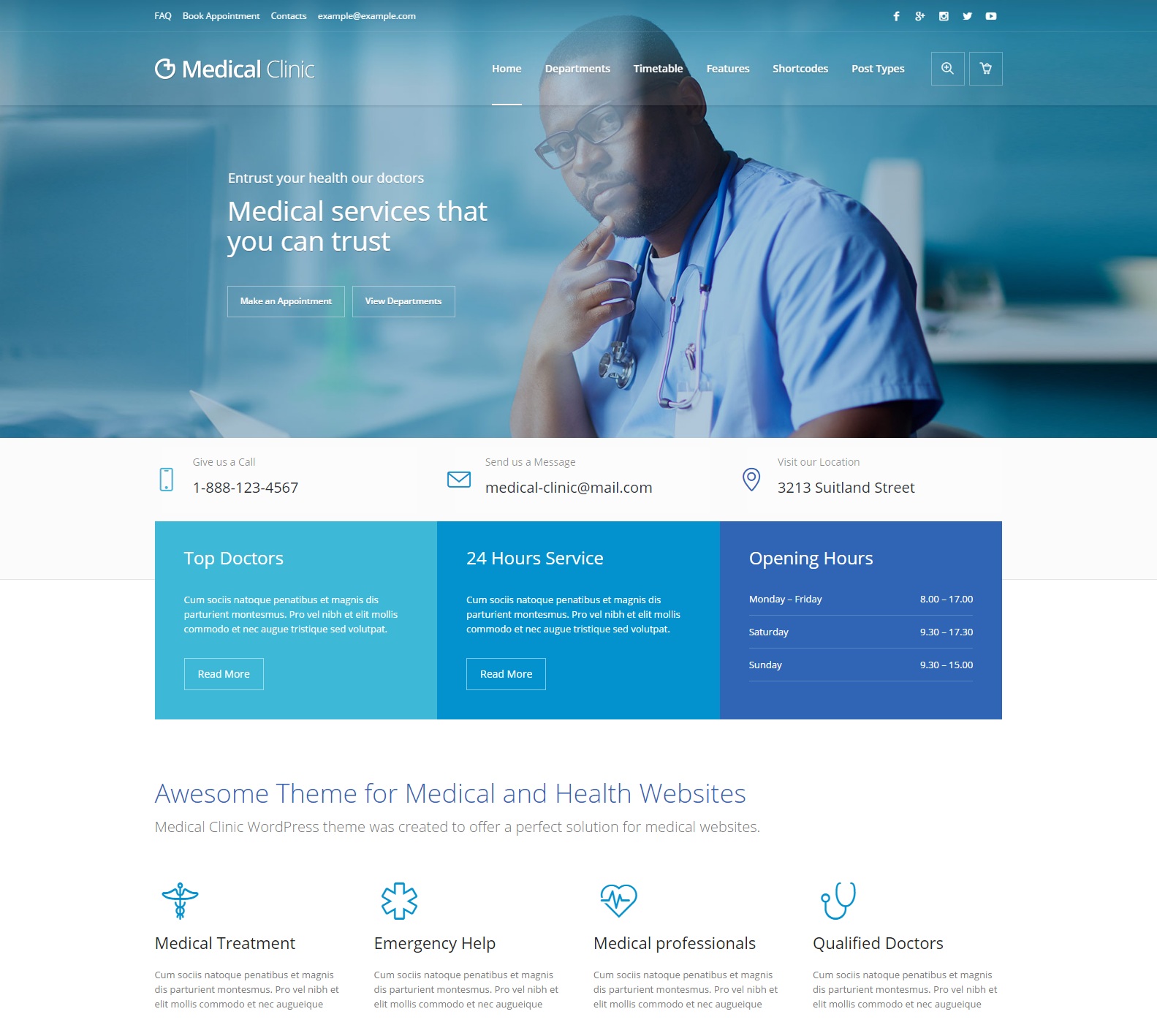 20+ Best Free Medical & Health WordPress Themes (2022) - Codeless