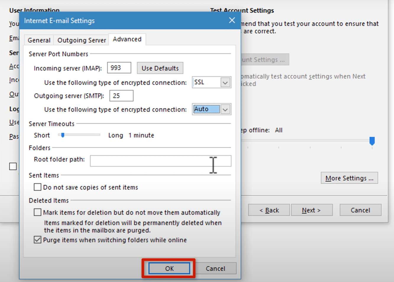 How to Add a Gmail Account to Outlook 2010-2016 - Codeless