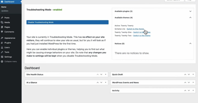 Fixing “updating Failed The Response Is Not A Valid Json Response” 4354