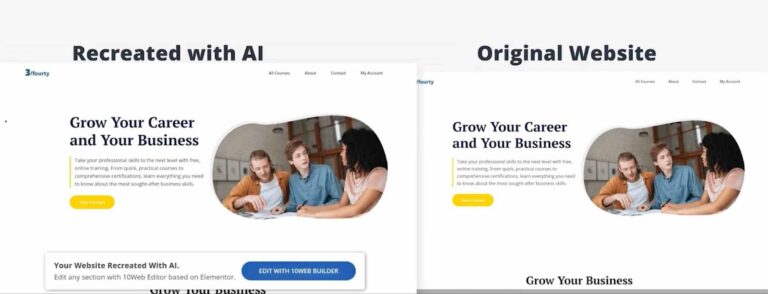 5 Best AI Website Builders (GPT-3.5) 2025 - Codeless