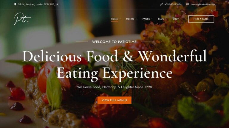 25+ Best Restaurant WordPress Themes (2025) - Codeless