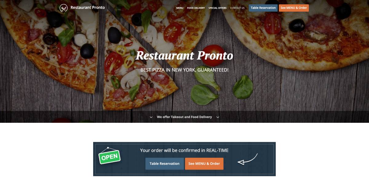 10 Best Website Builders for Restaurants and Food Order (2023)
