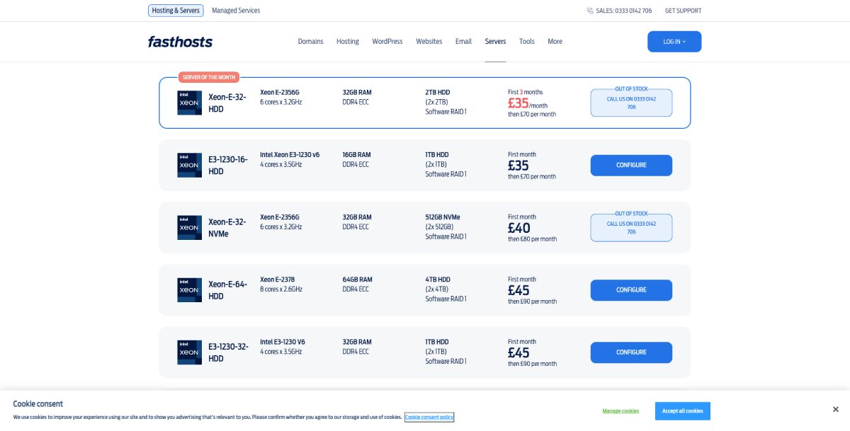 7 Best Dedicated Server Hosting UK 2024 (Compared) - Codeless