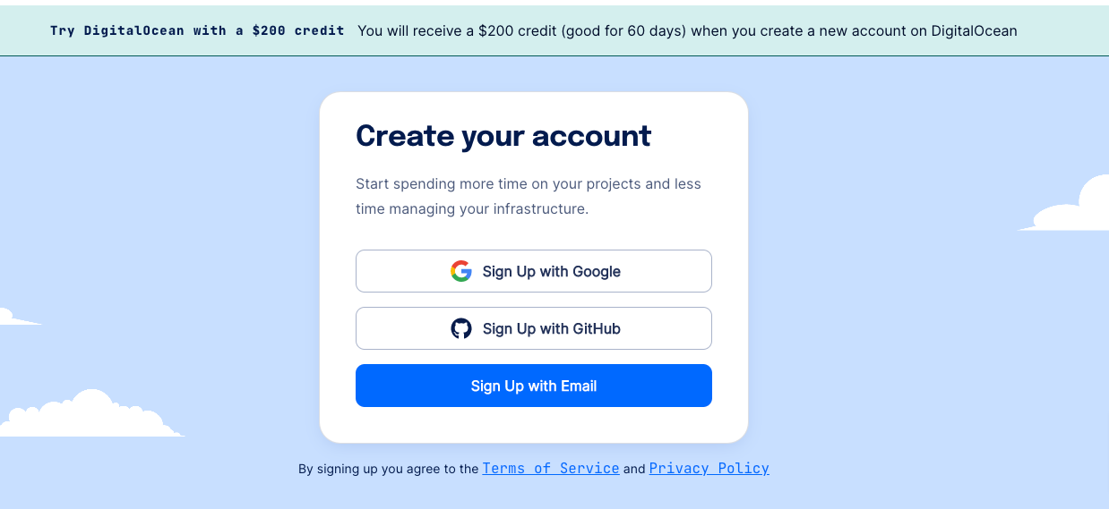 How to Get DigitalOcean Free Credit ($200 Totally Free)