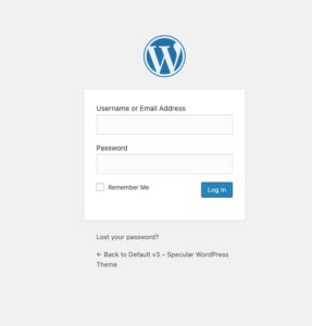 How to Login to WordPress (WordPress Default Passwords)