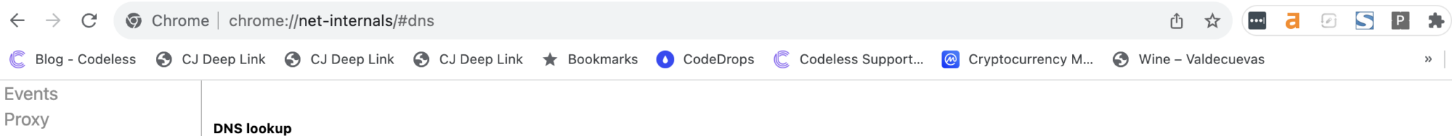 Chrome://net-internals/#dns: Clear Chrome DNS Cache - Codeless