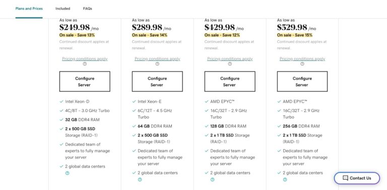 7 Best Managed Dedicated Servers 2025 (Compared) - Codeless
