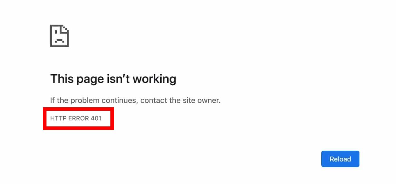 HTTP 401 Unauthorized: How to Fix, Prevent, Diagnose and Cause