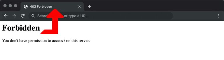 HTTP 403 "Forbidden": Causes, Prevent and Fix - Codeless