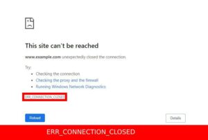 How to Fix ERR_CONNECTION_CLOSED Error - Codeless
