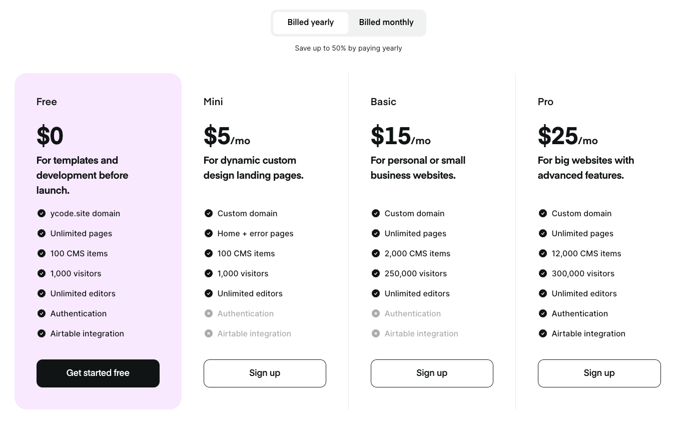 YCode No-Code Website Builder (Review) 2023 - Codeless