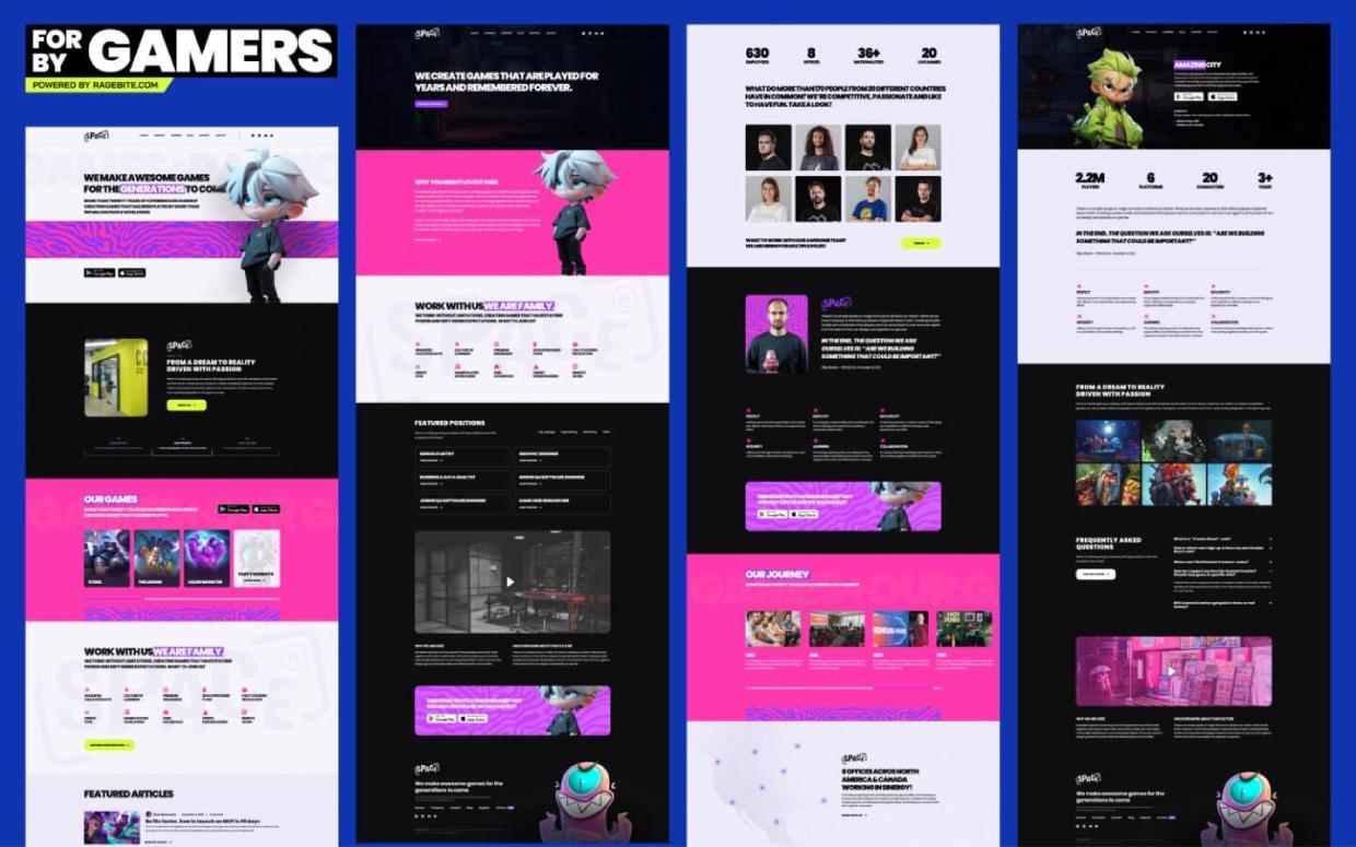 5 Best Gaming Website Builders 2026 (Compared) - Codeless