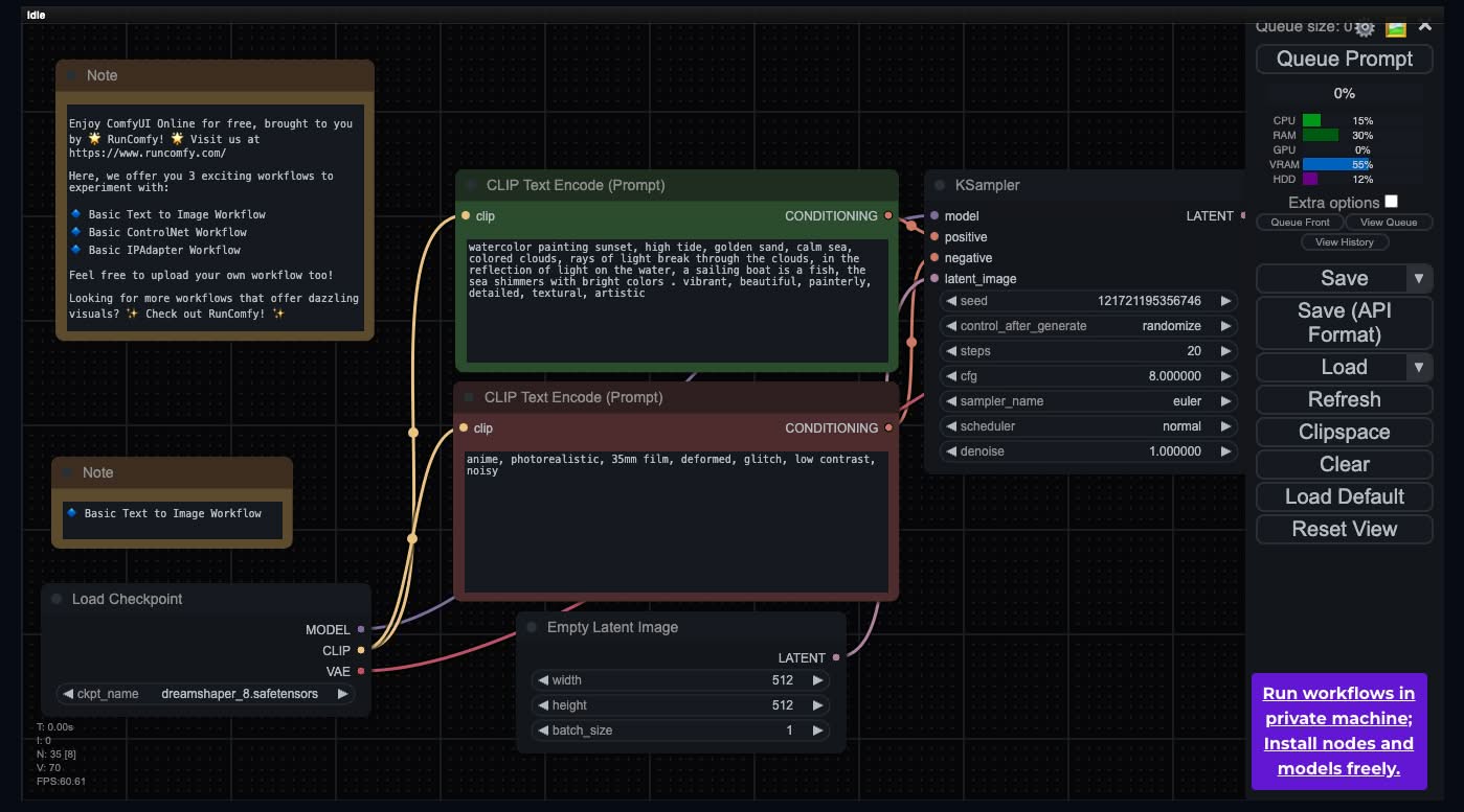 ComfyUI - Stable Diffusion with No Code (ComfyUI Workflows)