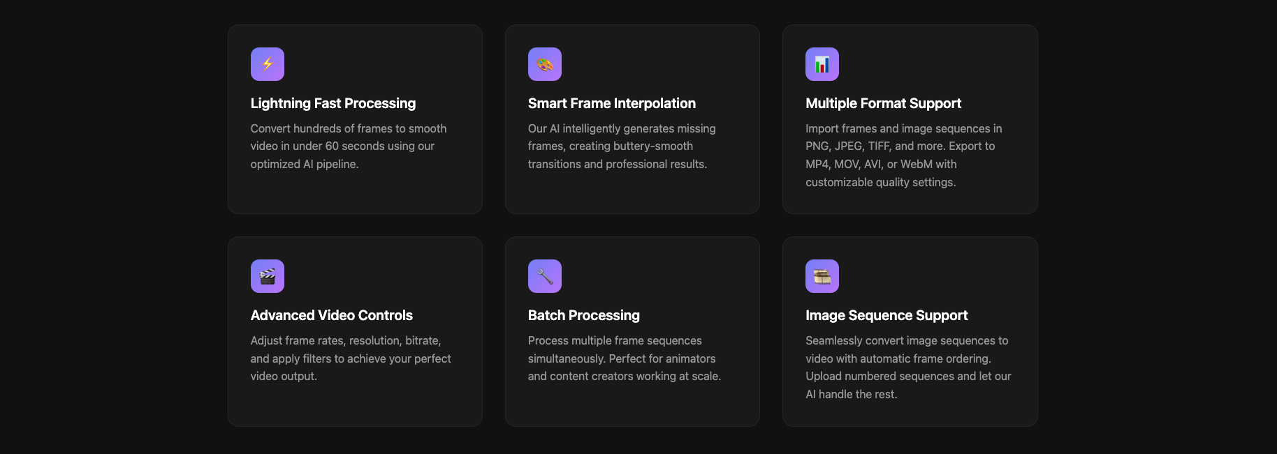 Transform Frames to Video with an AI Software - Codeless