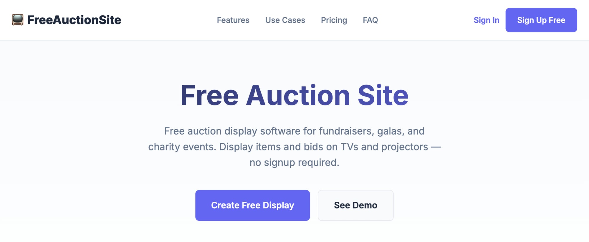 How to Display Auction Bids on a TV (Guide) - Codeless